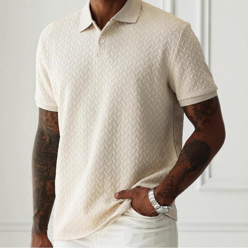 Zurich Chevron Polo Shirt – Maxwell Carter