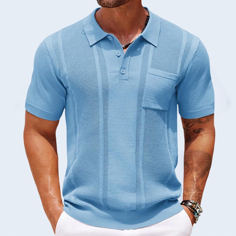 Roberto Knit Polo Shirt – Maxwell Carter