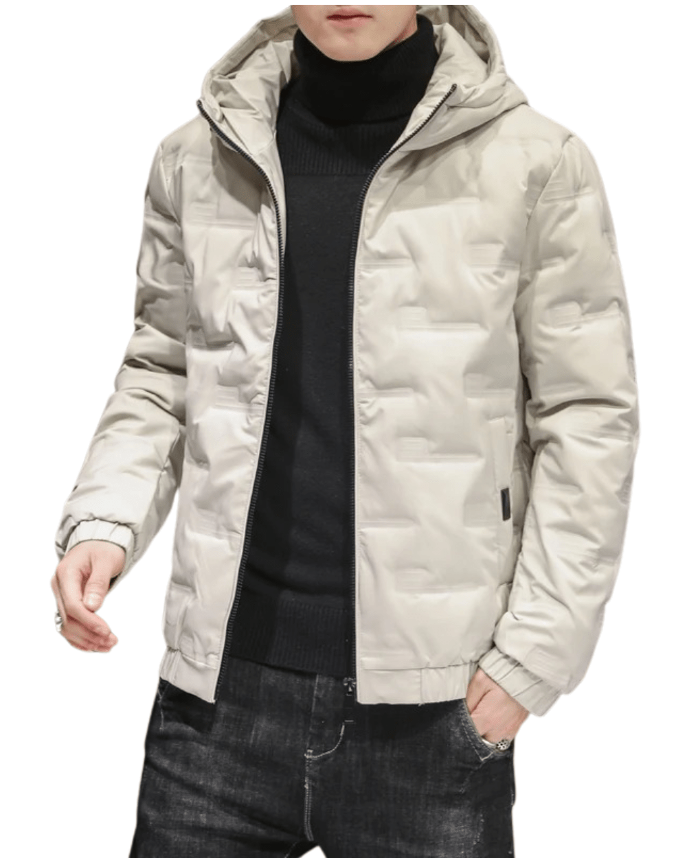 Lucas Elegant Men's Puffer Jacket – Maxwell Carter